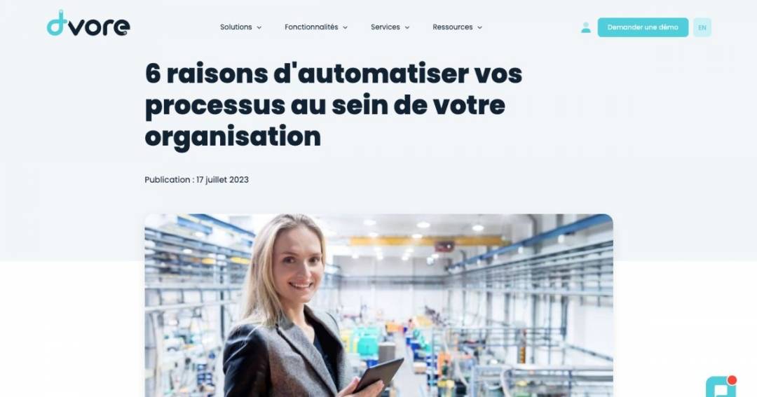 6 reasons to automate your organization's processes